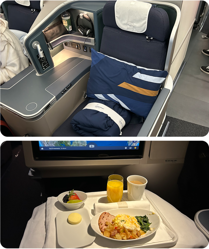 Lufthansa Airlines Review: Business Class vs Premium Economy
